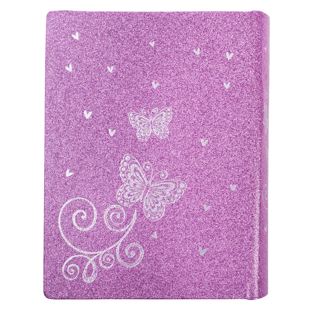 ESV Holy Bible, My Creative Bible For Girls, Hardcover w/Ribbon Marker, Illustrated Coloring, Journaling and Devotional Bible, English Standard Version, Purple Glitter