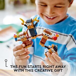 LEGO Classic Creative Monkey Fun 11031 Building Toy Set for Kids, Boys, and Girls Ages and Up, Makes a Great Gift for Grandchildren