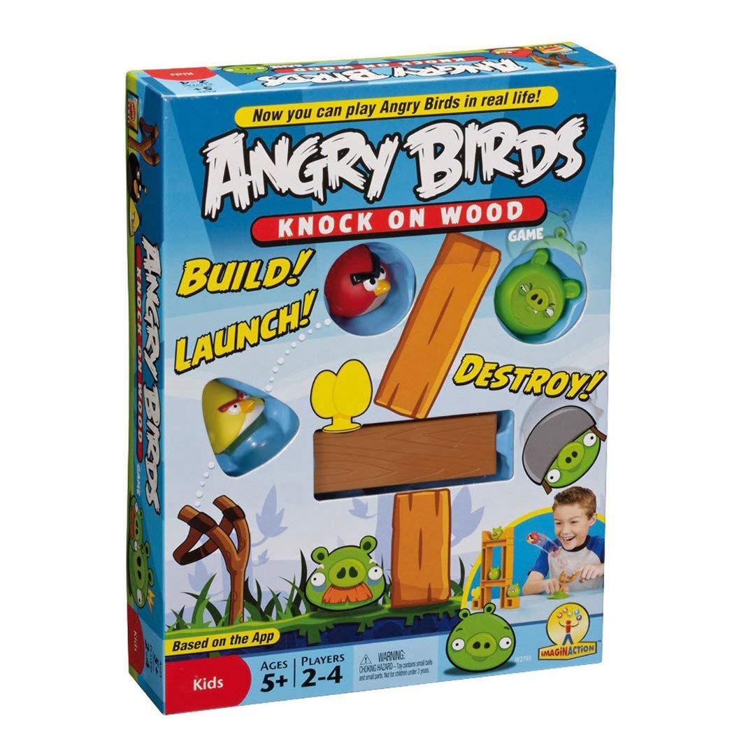 Mattel Angry Birds Knock On Wood Game