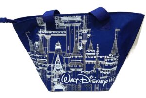 walt disney world parks large insulated castle tote bag new