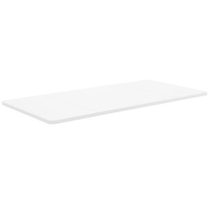 vivo universal 60 x 30 inch table top for standard and sit to stand height adjustable home and office desk frames, white desktop, desk-top60-30w