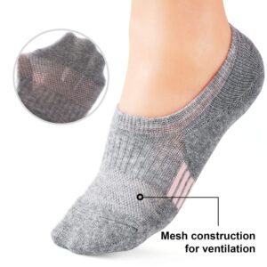 Gonii Womens No Show Socks Athletic Ankle Socks Cushioned Running Low Cut 5-8 Pairs