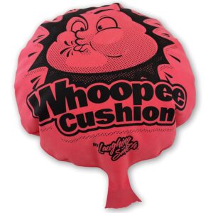 laughing smith jumbo sized 16 inch whoopee cushion - giant whoopee fart toy for kids - makes great big mega woopie fart sounds - the funniest fart game, joke or gag gift woopy cushions