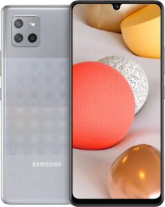 samsung galaxy a42 5g 128gb prism dot gray for verizon (renewed)