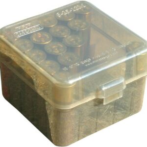 MTM 25 Round Shotshell Box (Clear Smoke), Large