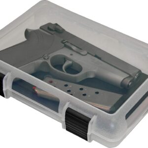 MTM In-Safe Handgun Storage and Organizing Case ISC12, Clear, 12-Inch (3-Pack)