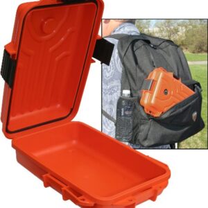 MTM Survivor Dry Box with O-Ring Seal (Orange, Large)