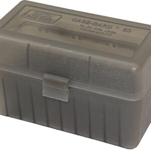 MTM 50 Round Flip-Top Rifle Ammo Box 270 Win 280 Rem 30-06, Large