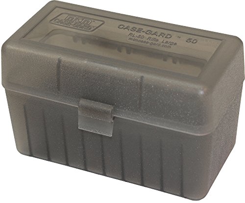 MTM 50 Round Flip-Top Rifle Ammo Box 270 Win 280 Rem 30-06, Large