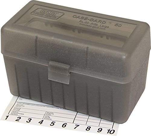 MTM 50 Round Flip-Top Rifle Ammo Box 270 Win 280 Rem 30-06, Large