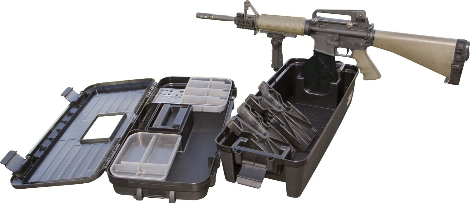 MTM TRB-40 Tactical Range Box,Black, 24.6" long x 11.3" wide x 8.3" high