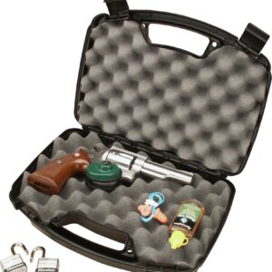 MTM Single Handgun Case for up to 6-Inch Revolver (Black)