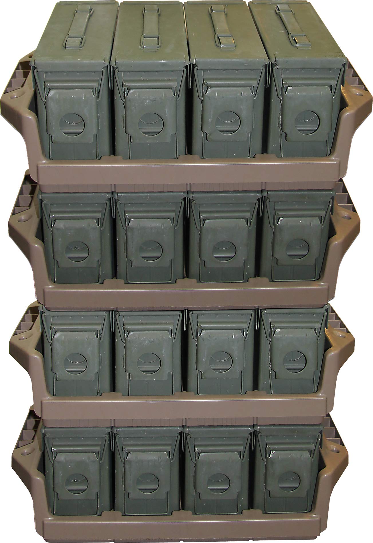 MTM MAC30 Ammo Can Tray for Metal Cans (30 Cal.), USA Made, Dark Earth