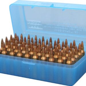 MTM 50 Round Flip-Top Rifle Ammo Box .22-250 to 7.62 X 39