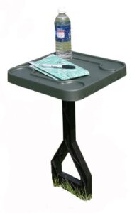 mtm jm-1-11 jammit personal outdoor table, cookouts, bbq, sports, usa made, forest green