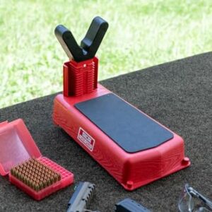 MTM PR-30 Pistol Handgun Rest, Adjustable, USA Made, Red