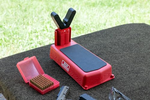 MTM PR-30 Pistol Handgun Rest, Adjustable, USA Made, Red