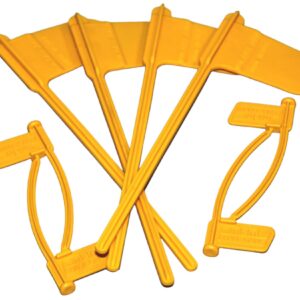 MTM CFP Pistol & Rifle Chamber Indicator Flags, USA Made, Yellow