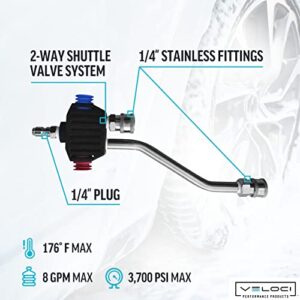 MTM Hydro Mezzo Switching Valve for Pressure Washing and Car Washing with Low and High Pressure