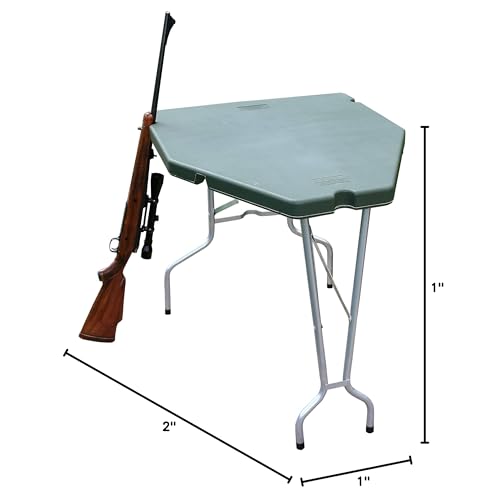 MTM PST-11 Predator Shooting Table, Forest Green