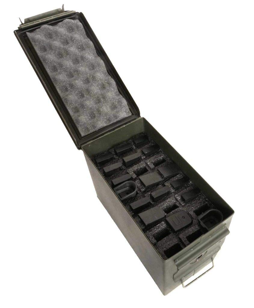 Case Club 24 Magazine Holder .50 Cal Ammo Can Foam (Pre-Cut, Closed Cell, Military Grade Foam) (1 Count)