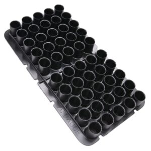 mtm st-20-40 20-gauge 50-round shotshell tray fits sf, sd and s-100 (black)