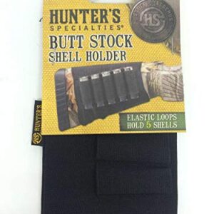 Hunters Specialties unisex-adult Butt Stock Shotgun Shell Holder, Black