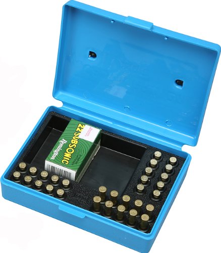 MTM SB-22-20 22-Rimfire Match Ammo Case, USA Made, Blue