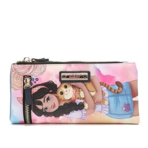 nicole lee lovely clara bi-fold wallet-faux leather