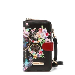 nicole lee 2 piece phone case crossbody wallet (dream ofall colors)