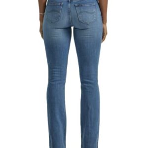 Lee Women's Legendary Mid Rise Bootcut Jean Heritage Fade 8 Short