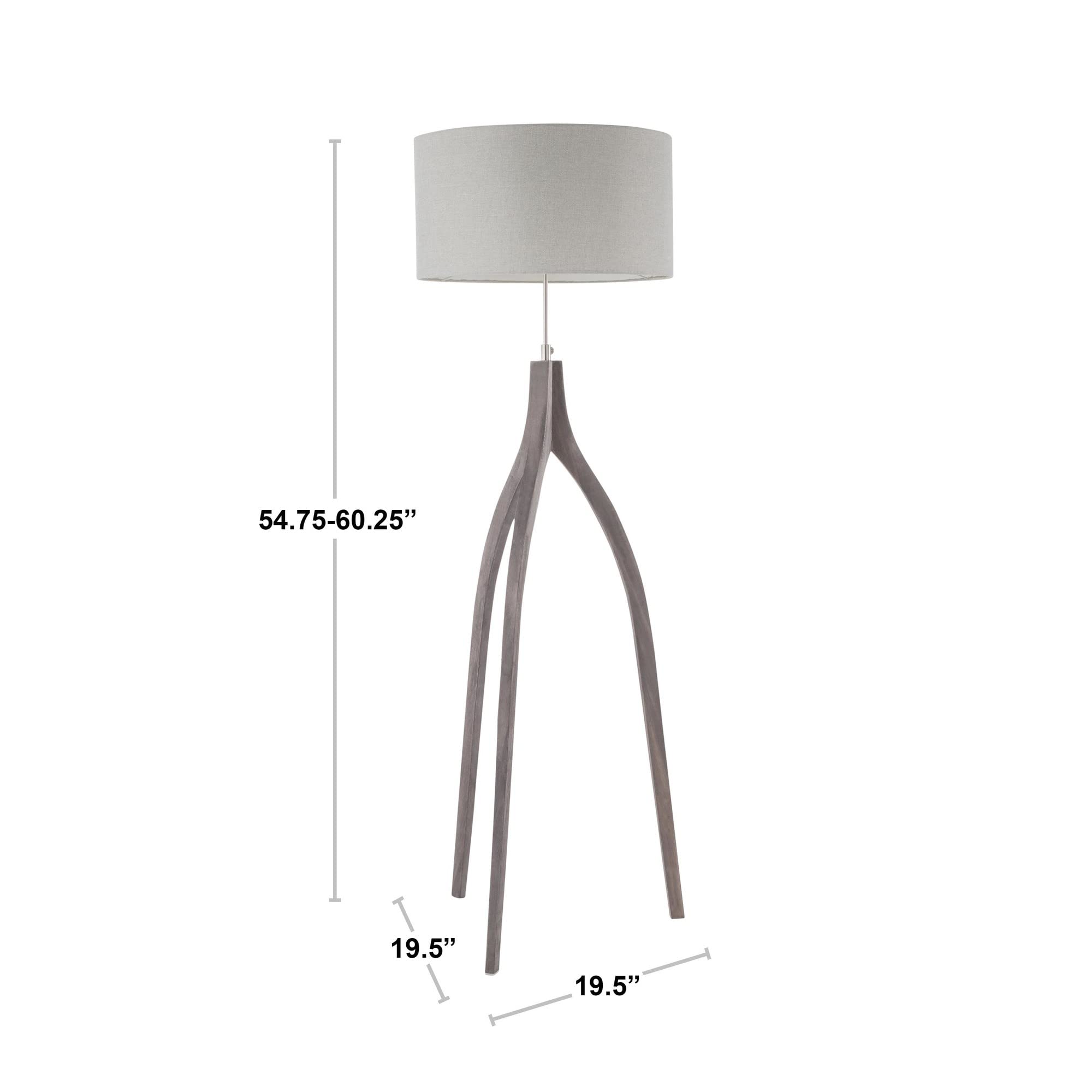 Wishbone Floor Lamp, Floor Lamps for Living Room, Floor Lamp for Bedroom, Standing Lamp, Tall Lamp, Living Room Lamp, Bedroom Lamp, Corner Lamp