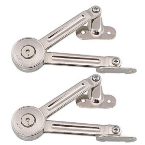 2 packs [upgraded] qrity cabinet cupborad furniture door lift stay support hinge damper - support up to 20kg - opening angle 75°/90°/110° - come with hex key