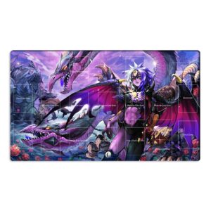 mlikemat new playmat yubel trading card game ccg tcg ocg mat + free bag (zd014-18-a)