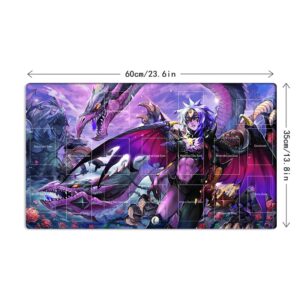 Mlikemat NEW Playmat Yubel Trading Card Game CCG TCG OCG Mat + Free Bag (ZD014-18-A)