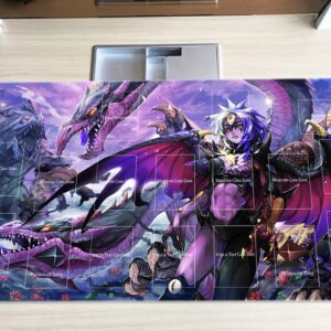 Mlikemat NEW Playmat Yubel Trading Card Game CCG TCG OCG Mat + Free Bag (ZD014-18-A)