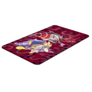 Dark Magician Girl and Dark Magician Playmat Duel Battlefield Playmat TCG CCG OCG MTG Mat Link Zone Playmat