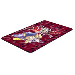 Dark Magician Girl and Dark Magician Playmat Duel Battlefield Playmat TCG CCG OCG MTG Mat Link Zone Playmat