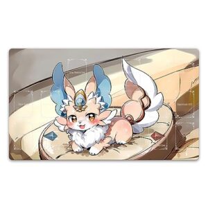 ygomat playing field purrely trading card game ocg playmat tcg duel mat free best tube/bag (d_add playzones + bag)