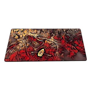 enhance your mtg experience with stunning artistic design playmat - tcg ccg ocg trading card game mat by playmats. art painting on gaming play mat 426