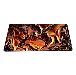 enhance your tcg experience with stunning artistic design playmat - mtg ccg ocg trading card game mat by inked playmats. art painting on gaming play mat 364