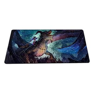 enhance your tcg experience with stunning artistic design playmat - mtg ccg ocg trading card game mat by inked playmats. art painting on gaming play mat 338