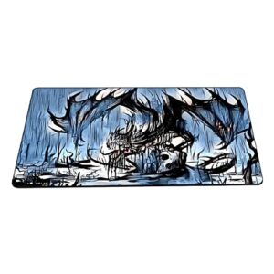 Enhance Your TCG Experience with Stunning Artistic Design Playmat - MTG CCG OCG Trading Card Game Mat by Inked Playmats. Art Painting on Gaming Play Mat 252