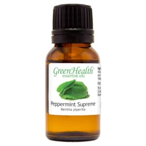 15 ml peppermint essential oil (mentha piperita) - 100% pure & uncut - greenhealth