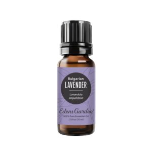 edens garden lavender- bulgarian essential oil, 100% pure therapeutic grade (undiluted natural/homeopathic aromatherapy scented essential oil singles) 10 ml