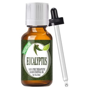 healing solutions 30ml oils - eucalyptus essential oil - 1 fluid ounce