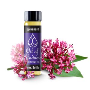 Oil of Gladness Spikenard Anointing Oil - Oil for Daily Prayer, Ceremonies and Blessings 1/4 oz