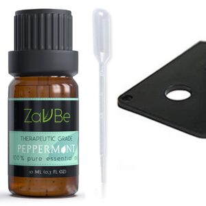 MABUA Peppermint Essential Oil | 100% Pure, Undiluted, Natural Aromatherapy, Therapeutic Grade 10 mL (1/3 oz)