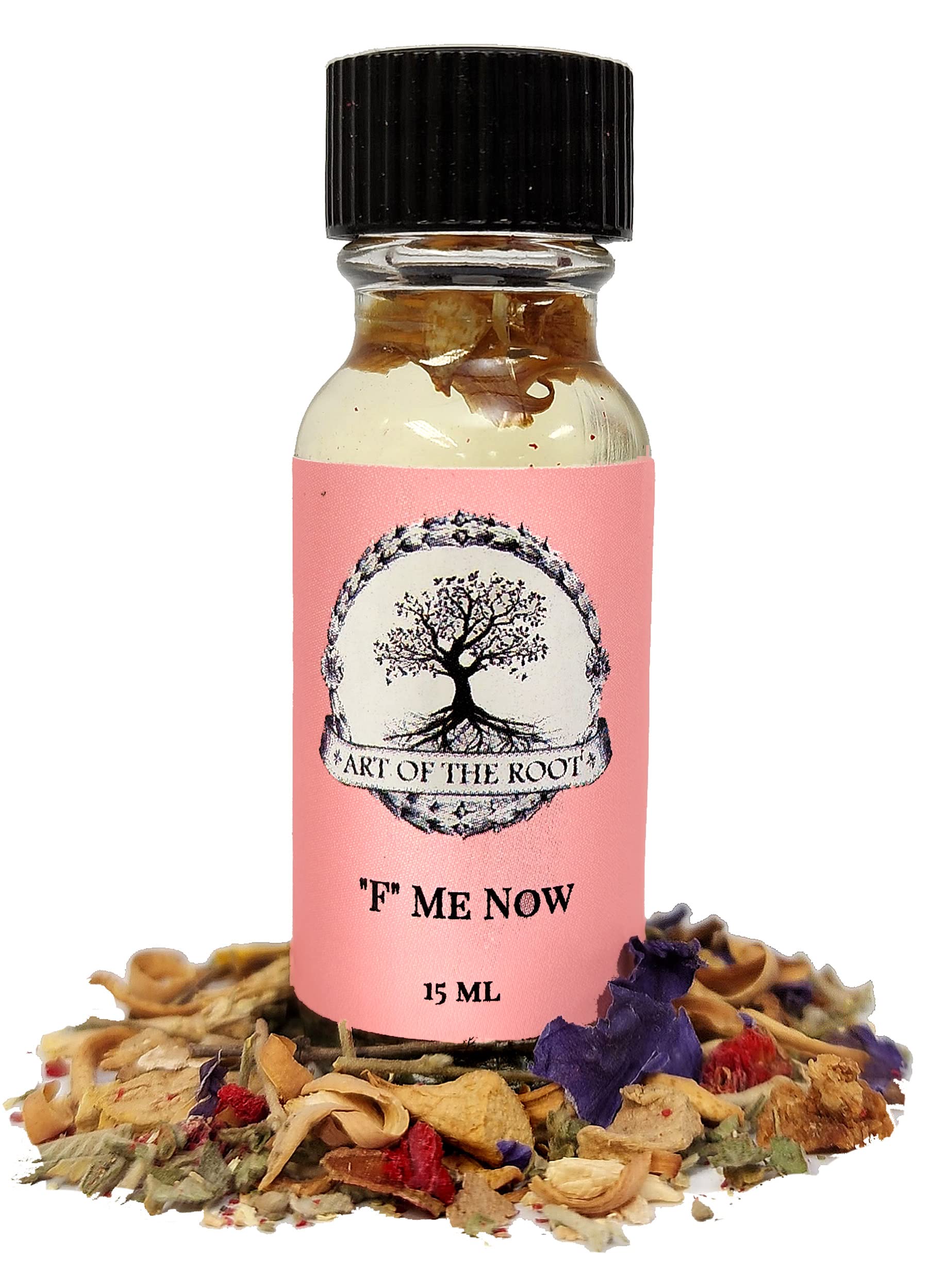 "F" Me Now Oil by Art of the Root | Handmade with Herbs & Essential Oils | for Love and Attraction Spells | Wiccan, Pagan, Conjure & Magick | Rituals