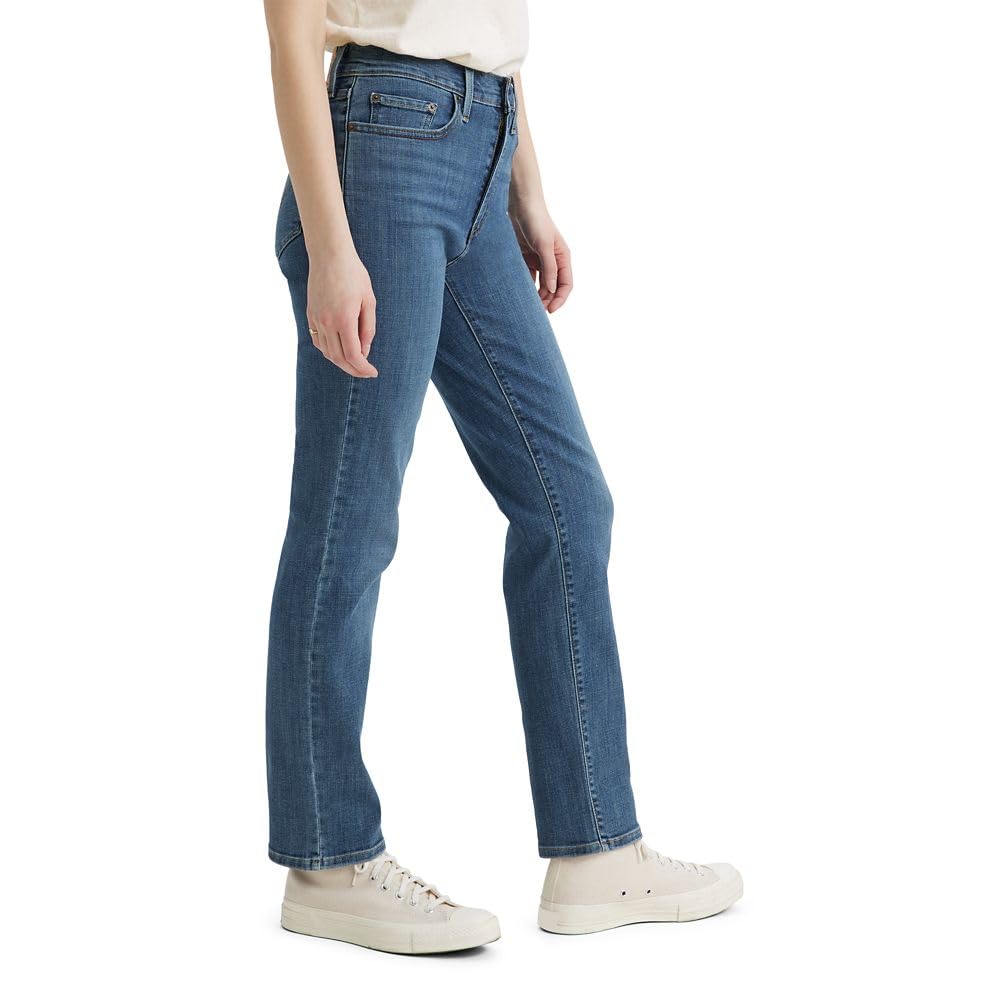 Levi's Women's 724 High Rise Straight Jeans (Also Available in Plus), Way Way Back, 31 Regular